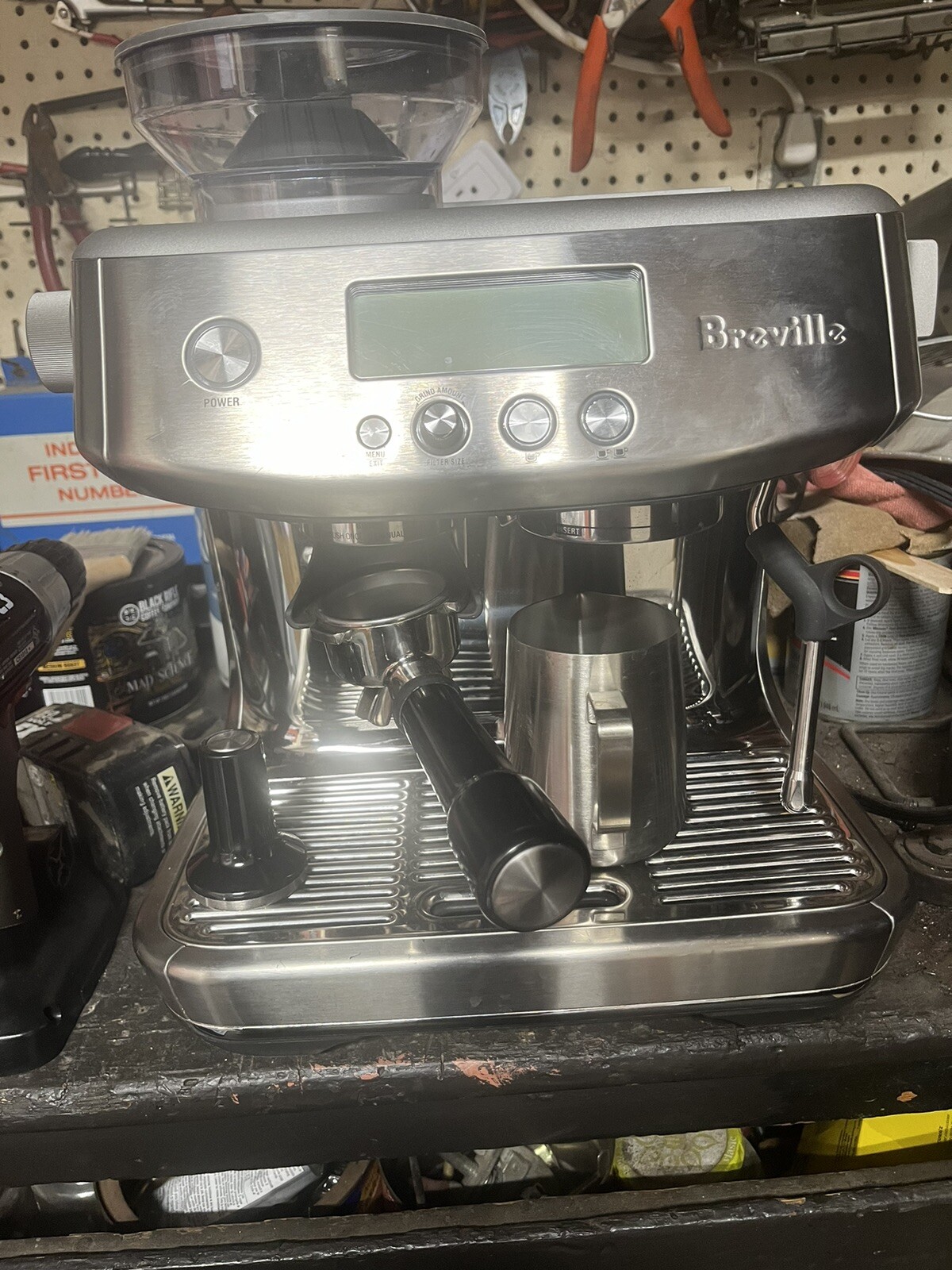 Breville Barista Pro Espresso Machine Stainless Steel BES878 BSS ...