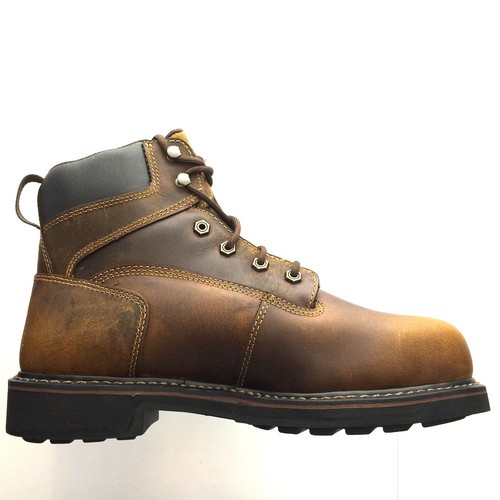 Wolverine 6 Inch Brek Steel Toe Men's Brown Boot W10080 | eBay