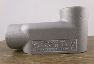 New Appleton Conduit Body, APPLB47 Type: LB, Size: 1-1/4" Form 7 ...