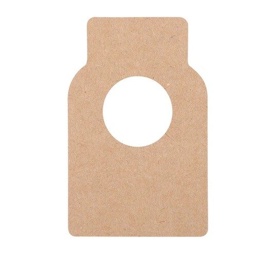 Classify and Organize with Double Sided Kraft Paper Wine Bottle Labels ...