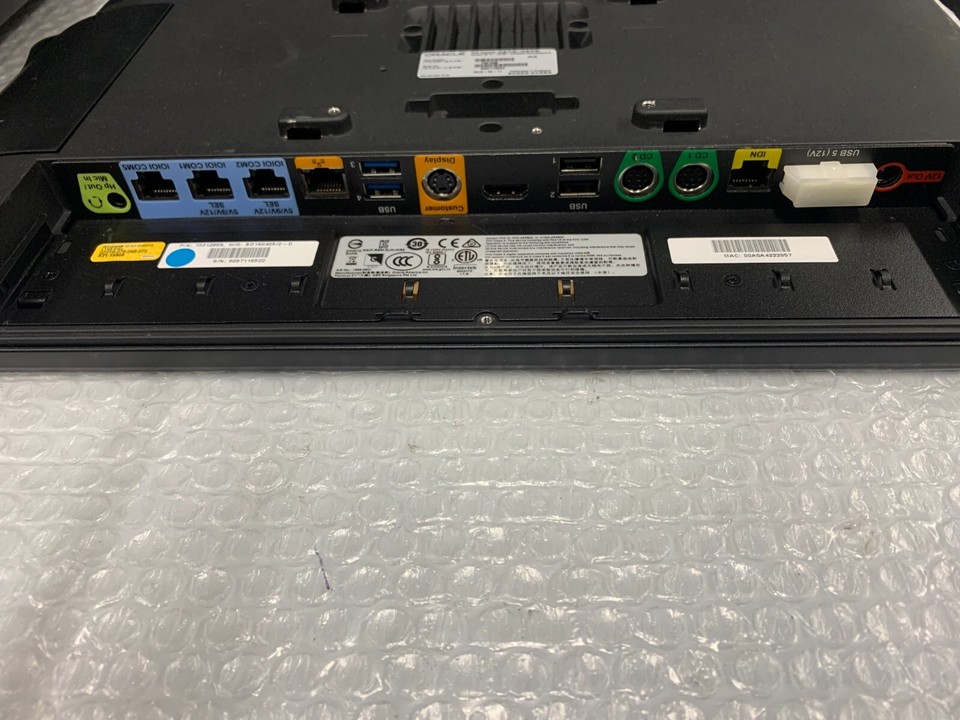 Oracle Micros Workstation 6 POS Terminal 610 4GB/64GB W/ Stand ...