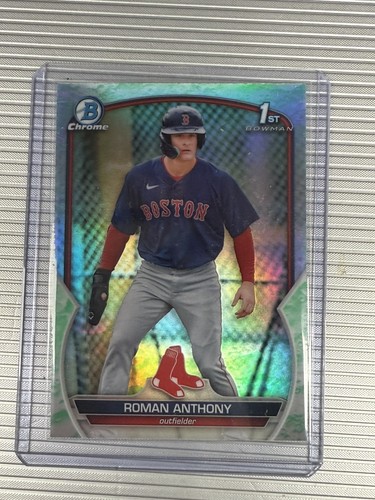 2023 Bowman Roman Anthony 1st Bowman Chrome Lunar Glow Refractor #BCP ...