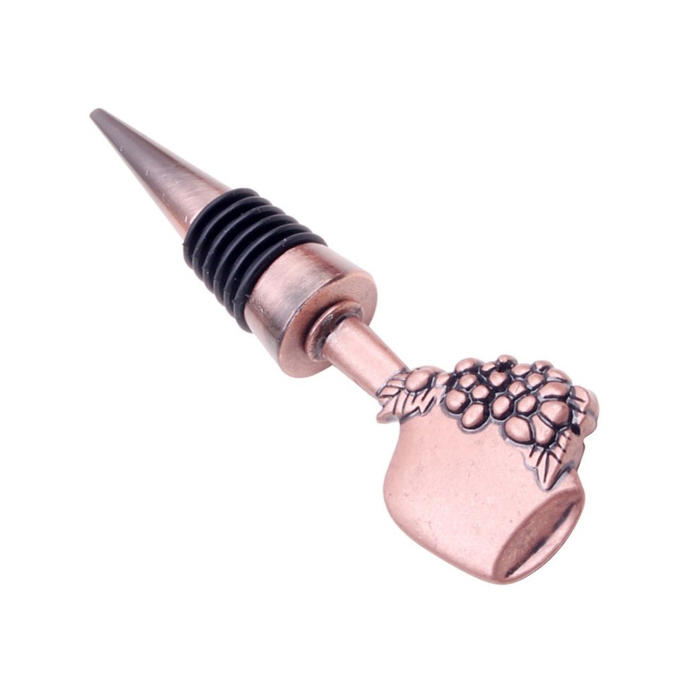 Alloy Wine Cork Creative Bottle Stopper Plug Beverage Stoppers for Bar ...