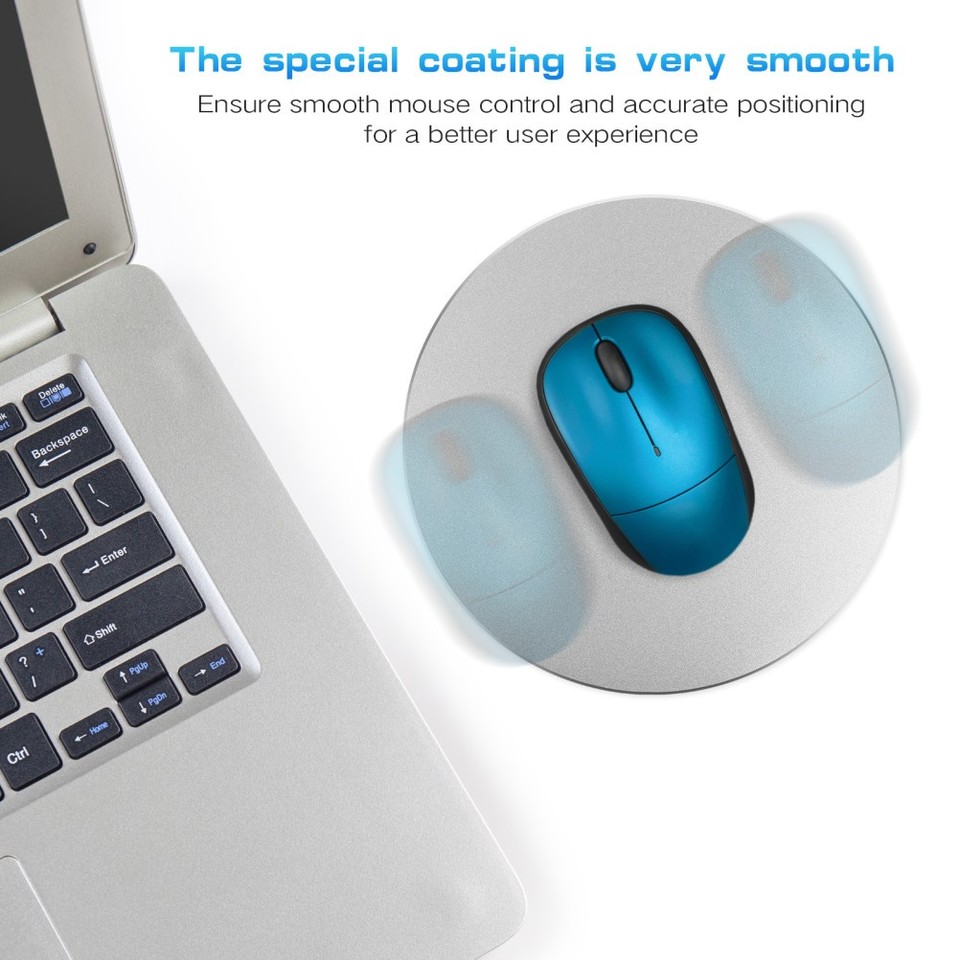 200 X 200mm Round Mouse Pad Aluminum Metal Computer Mice Pad Mouse Mat ...