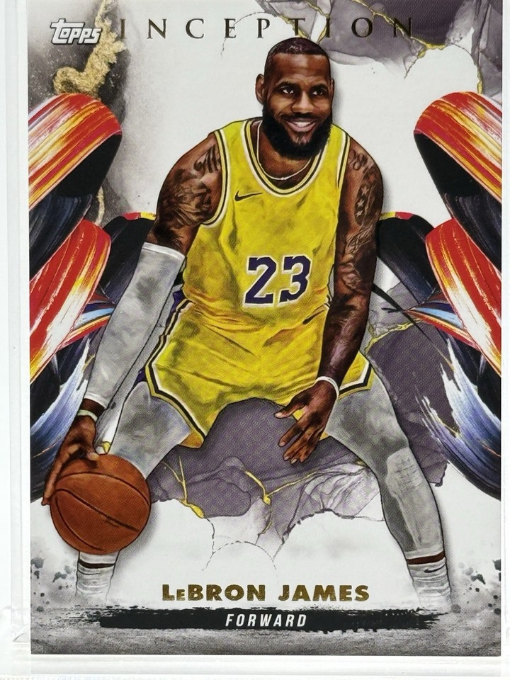 2025 Topps Inception Gold ~ NBA Superstar All-time Pts Leader Le'Bron ...