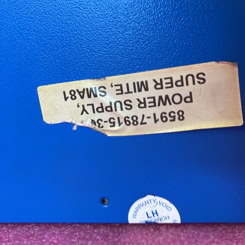 LH Research Super Mite A SMA81-5 Power Supply, In 115Vac, Out 24V 63A ...