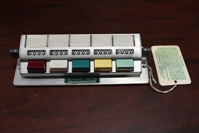 Denominator Company Multiple Tally 5-Button (4-Digit) Counter | eBay