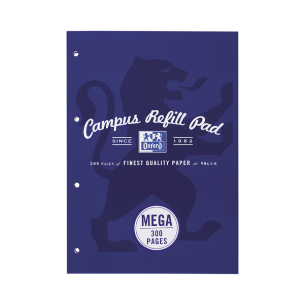 Oxford Campus A4 Refill Navy Notebook - 300 Pages (400050213) for sale ...