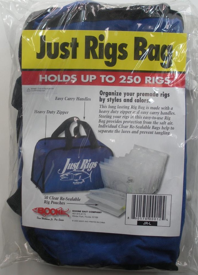 Boone 00012 Just Rigs Bag 12" X 8.5" | eBay