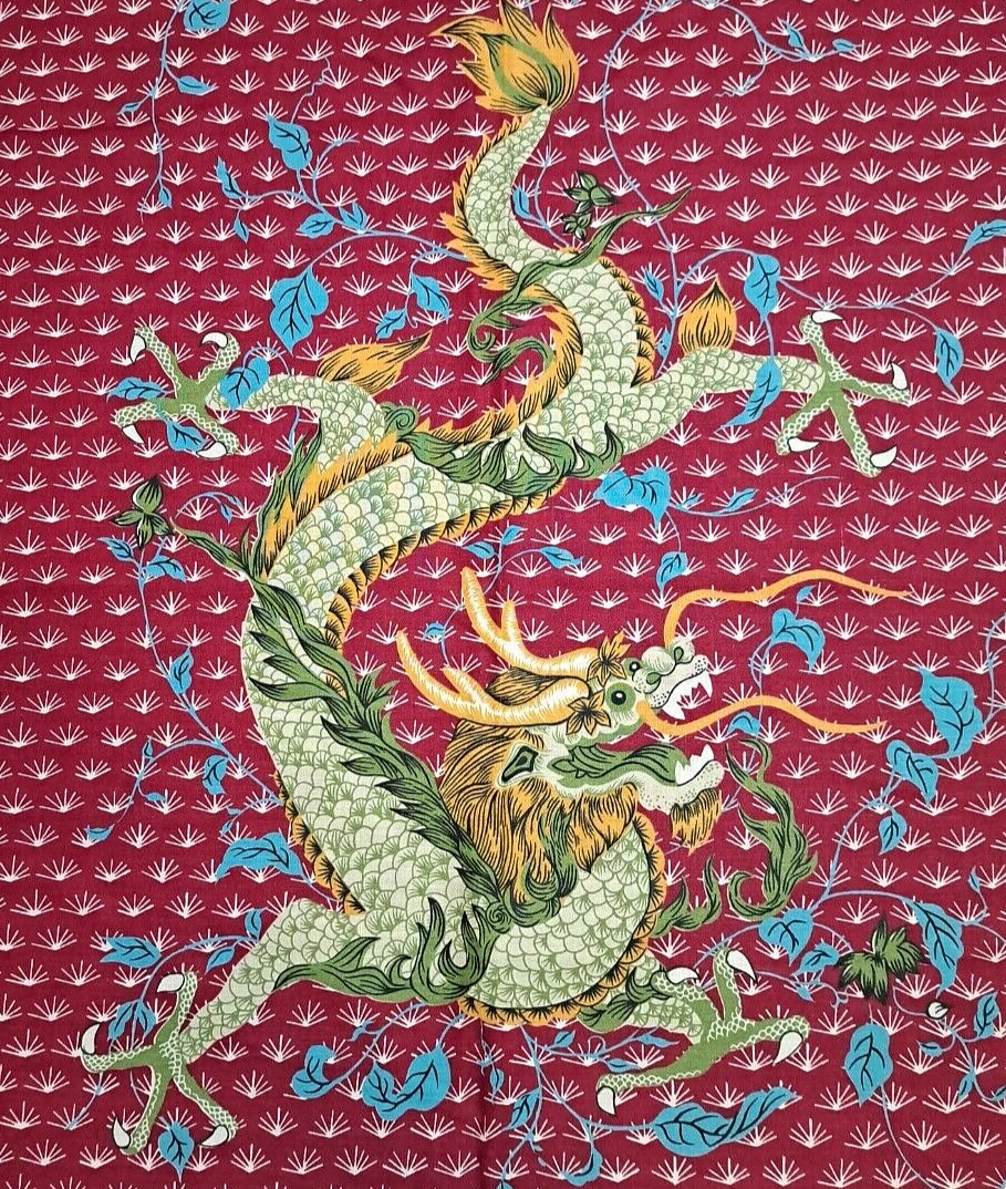 Chinese Dragon Fabric