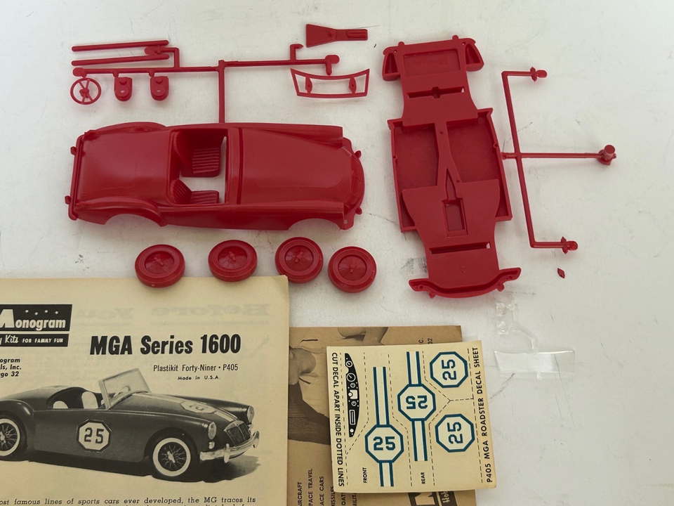 Monogram MGA 1/32 scale car body kit NOS | eBay