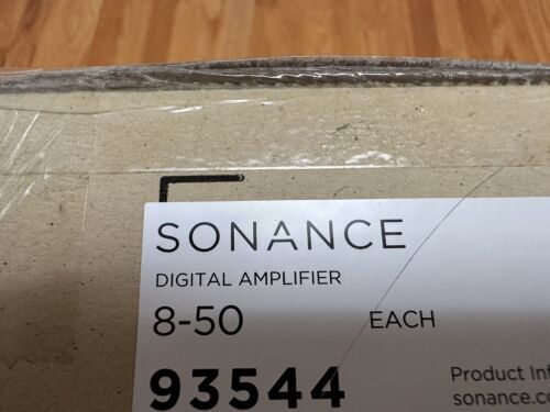 Sonance 8-50 AMP - 400W 8.0 Channel Digital Power Amplifier for sale online | eBay