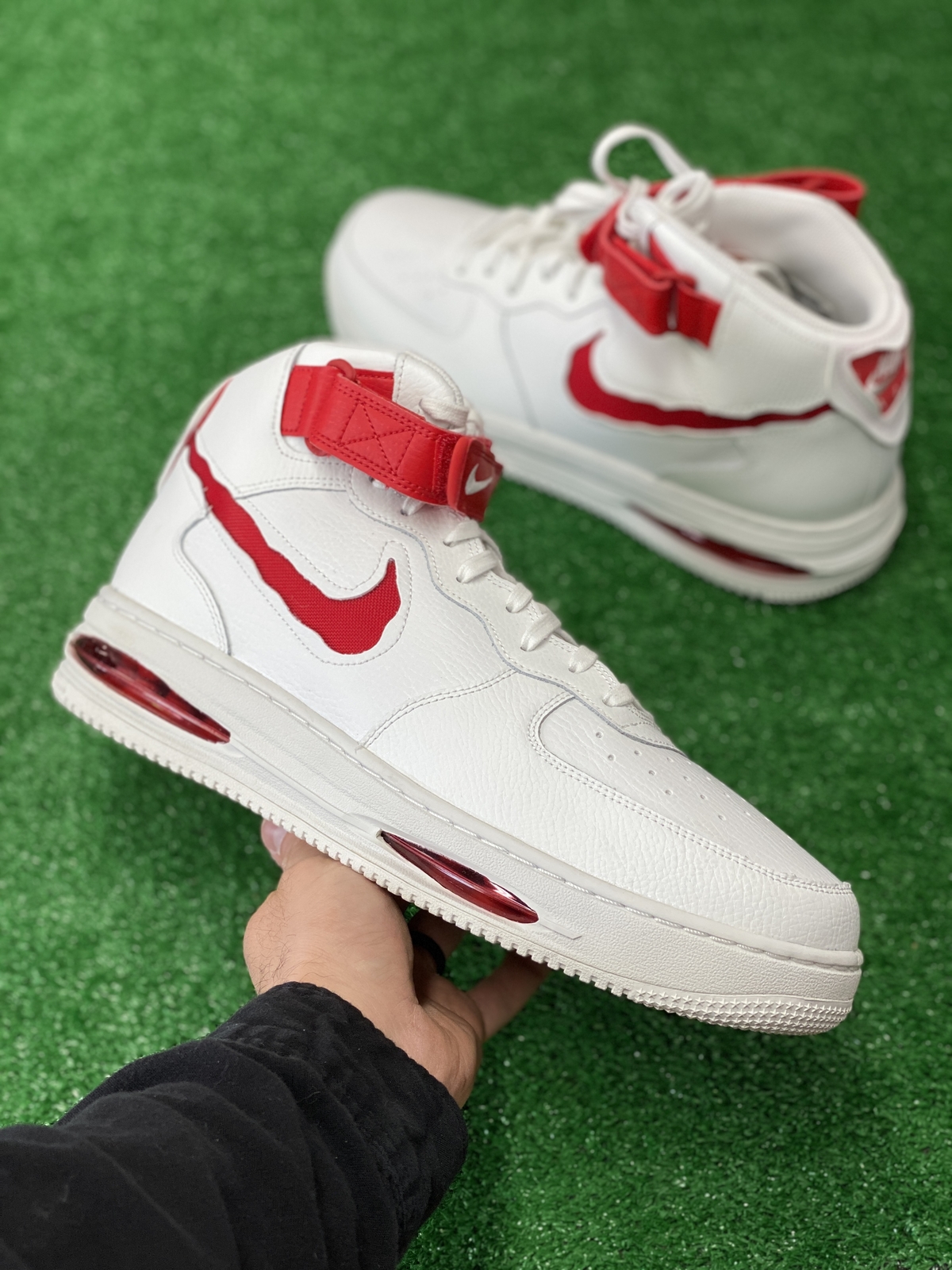 Nike Air Force 1 Mid Evo Mens Sportswear Shoes White FB1374-102 NEW ...