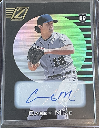 2021 Panini Chronicles - Zenith Autographs Casey Mize #19 (AU, RC) for ...