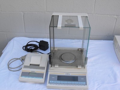 Sartorius LA230S Analytical Balance Scale With Printer & Power Supplies ...