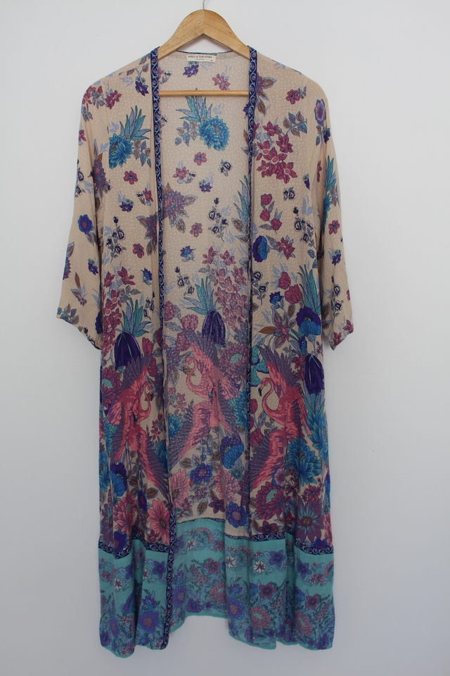 SPELL & THE GYPSY Mermaid Siren Song Kimono Duster One Size | eBay ...