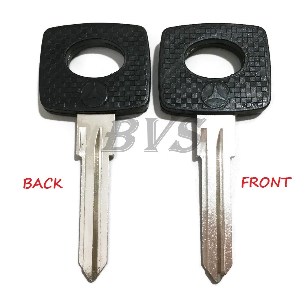 1x For KEY BLANK MERCEDES BENZ 240D 300D 300CD 300SC 300TD MB41P W123 ...