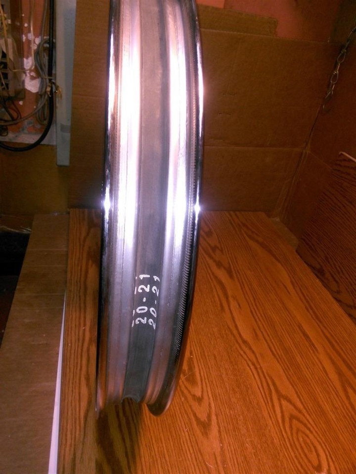 40 Spoke 21" Front Spool Hub Wheel for Harley, Chopper, Custom *ALMOST ...