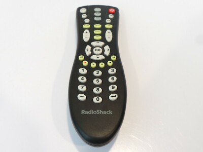 RADIO SHACK 15-302 TV/DVD 3 DEVICE UNIVERSAL REMOTE CONTROL Radioshack ...