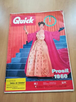 QUICK / Nr.1 / 1960 Zeitschrift / Illustrierte /Nostalgie | eBay.de