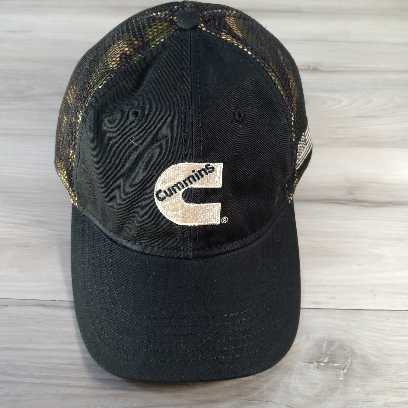 Pink Camo Cummins Logo