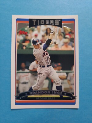 BRANDON INGE 2006 TOPPS BASEBALL CARD # 28 F9937 | eBay