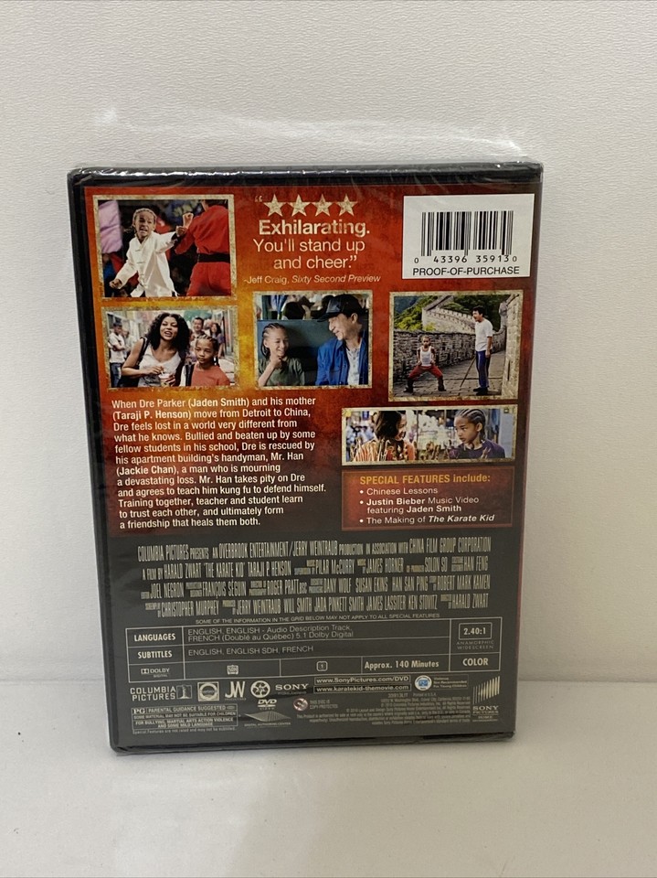 THE KARATE KID - Jaden Smith Jackie Chan DVD NEW/SEALED 43396359130| eBay