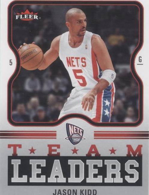 2006-07 Fleer - Team Leaders Jason Kidd #TL-JK for sale online | eBay