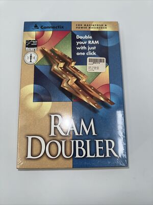 Connectix RAM Doubler Software for Macintosh and Power Mac, 1994, NIB T49 | eBay