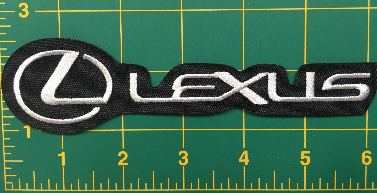 Lexus patch jacket cap emblem logo badge iron on patch 6.25" wide lexus ...