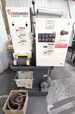 TIMESAVER WET-STYLE ABRASIVE-BELT FINISHING/DEBURRING GRINDER - 30351 ...