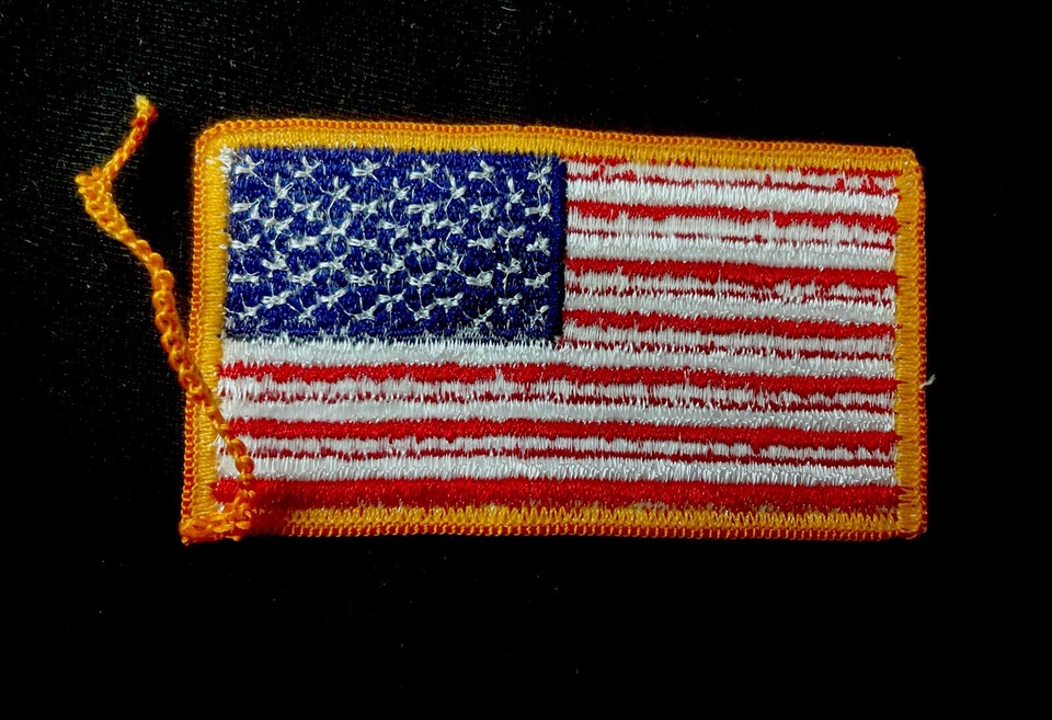 Reverse American Flag Patch USA Patch US United States Patch ...