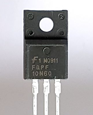 FQPF 10N60 N-Channel MOSFET, 10A 600V TO-220F– ref:563 | eBay