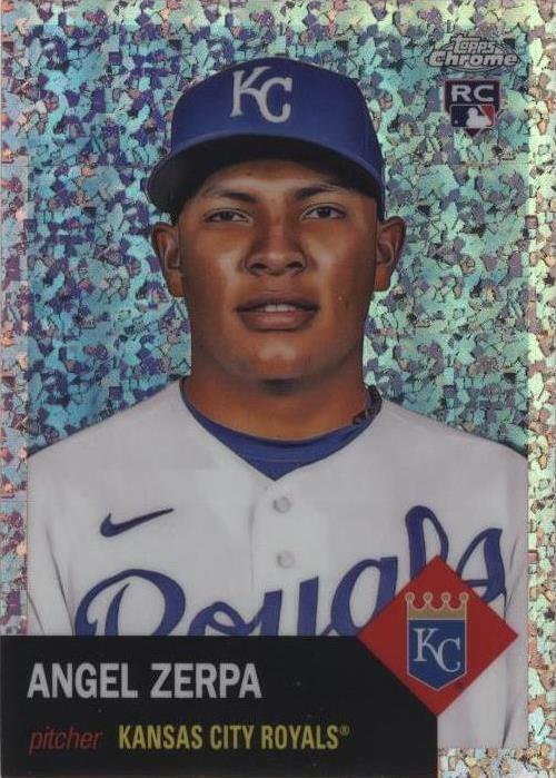 2022 Topps Chrome Platinum Anniversary - Angel Zerpa #51 Rose Gold Mini-Diamond Refractor /75 ...