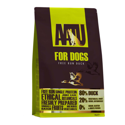 AATU 80/20 Adult Dry Dog Food Free-Range Duck - 10kg | eBay UK