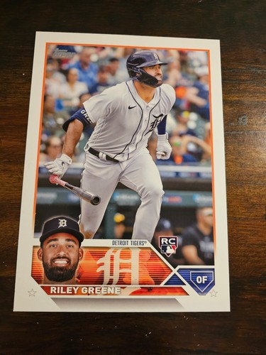 2023 Topps Flagship Collection Riley Greene Rookie RC Oversized OTC-16 ...