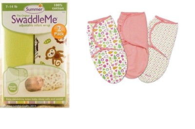 Summer Infant Swaddle Me 2 Pack or 3-Pack 7-14 lbs - Brand New In Pack ...