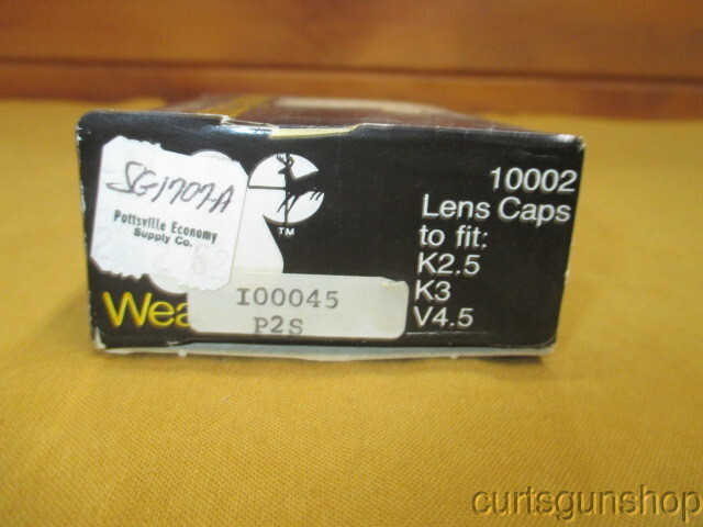 Weaver Scope Lens Caps No 10002 Fits K2.5 K3 and V4.5 Scopes | eBay