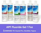 2 x Fluoride Gel Dental APF Thixotrophic Fluoride 1.23% 17 oz., Bottle ...