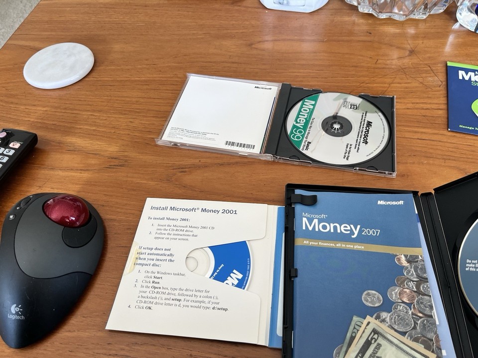 Microsoft Money Software Lot Plus Deluxe 2007 2001 99 2002 For Windows ...