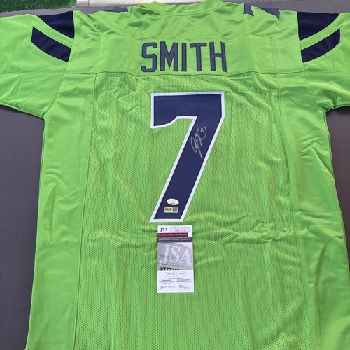 Geno Smith Autographed Signed XL Custom Seahawks Jersey-JSA Witnessed ...