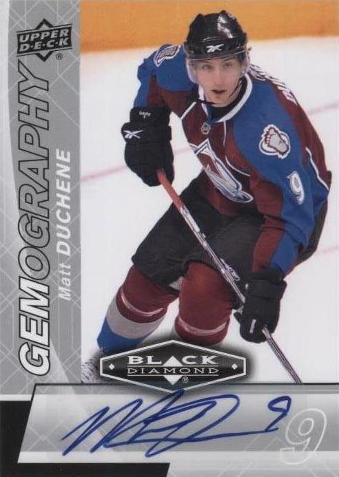 2010-11 Upper Deck Black Diamond - Gemography Matt Duchene #G-MD (AU ...
