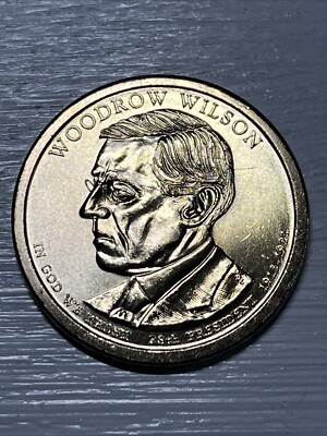 2013 P- WOODROW WILSON Presidential Golden Dollar Coin | eBay