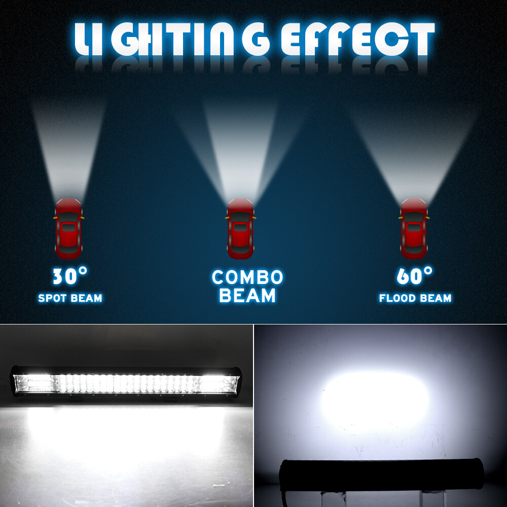 23inch LED Light Bar Combo Offroad Work Driving Lamp 4WD SUV 22/24 ...