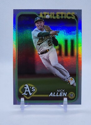 2024 Topps Series 2 NICK ALLEN Rainbow Foil ATHLETICS #599 | eBay