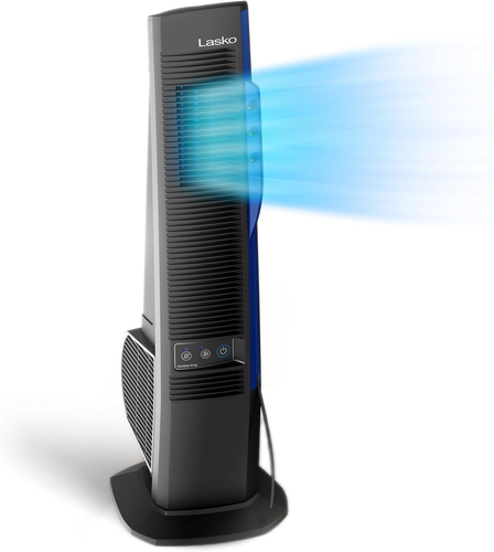 Misto Outdoor Misting Tower Fan, 4-Speeds, Internal Oscillation, for ...