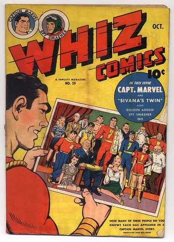 WHIZ COMICS #59 (CAPT MARVEL, SPY SMASHER, IBIS THE INVINCIBLE ...