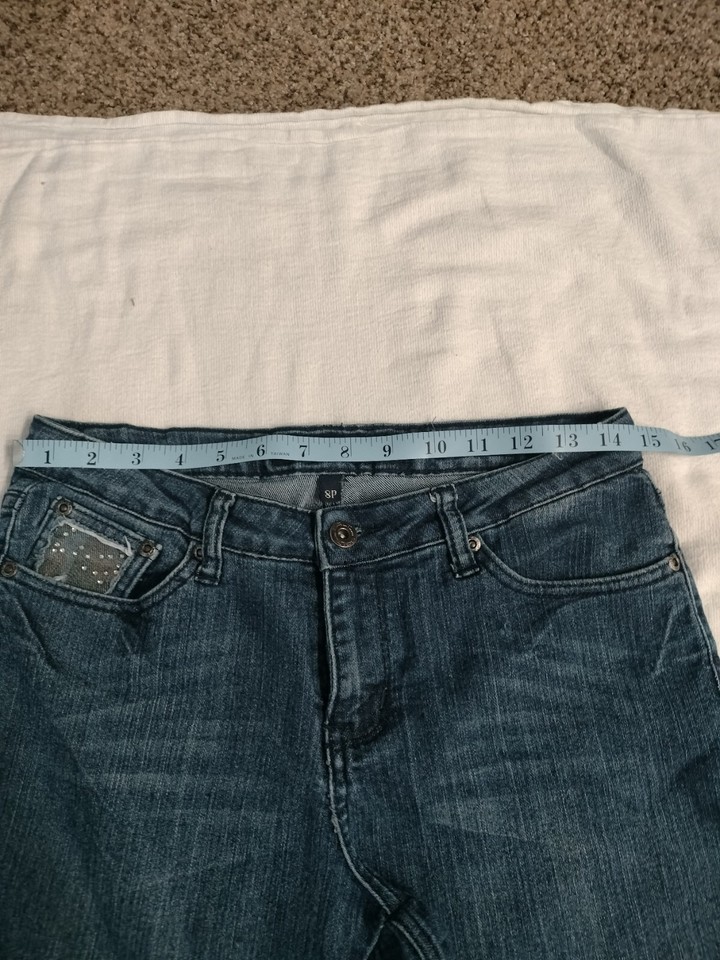 Salt Works Jeans Womens Size 8P Blue New York City Med Rise Bootcut | eBay