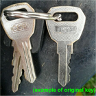 (2) Reese / TowSmart CCP Hitch Keys Cut Key Code P/LB01 - LB46 Licensed ...
