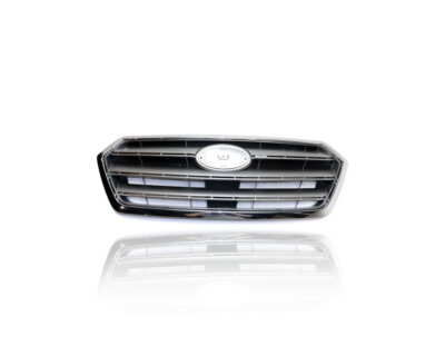 Grille for 15-17 Legacy Premium/Limited Upper Chrome Frame Gray Black ...